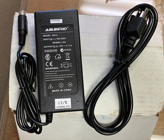 HUB Power Supply W/Cord (OUTRIGHT ONLY) M09747B008 | eBay