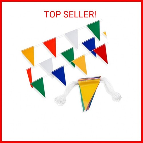 Safety Banner Flags, Perimeter Warning Flag Line, For Flagging ...