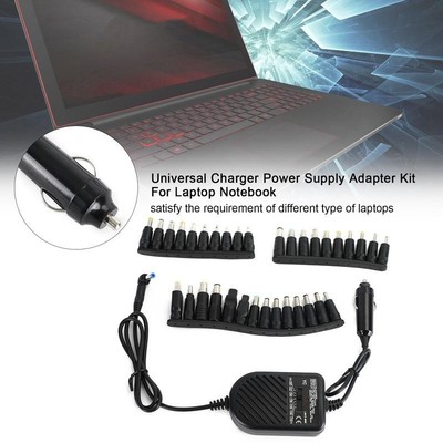 80W Laptop Car Ladegerät Travel Adapter 34 Tips Universal für Laptop ...