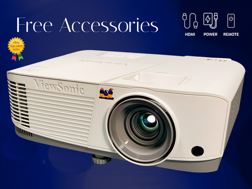 DLP Projector 3600 Lumens Full HD HDMI, USB, VGA, Geometric Correction ...