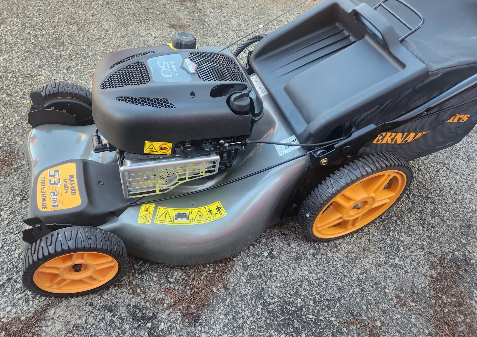 HUSQVARNA SPECIAL EDITION BL ELECTRIC START FWD MULCH/BAGGER BIG BRIGGS ...