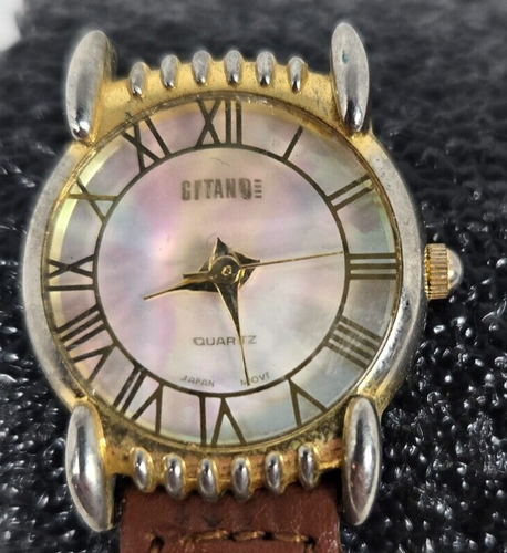 Vintage Gitano Raised Prism Crystal Braided New Battery Watch 1810 ...