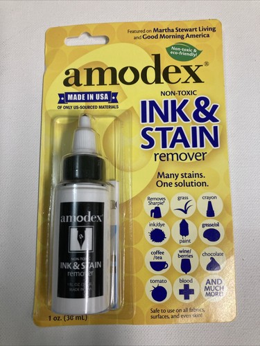 Amodex Ink & Stain Remover 1oz Bottle NEW | eBay