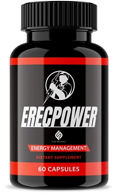 Erecpower Pills, Erecpower Capsules Maximum Strength Supplement (60 ...