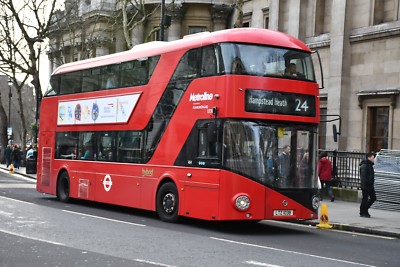 LT38 LTZ 1038 METROLINE NEW ROUTEMASTER 30TH DEC 2017 6x4 London Bus ...