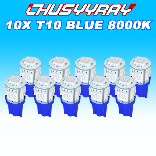 10X Blue Instrument Gauge Cluster Bulbs LED For 2003-2006 Honda Element ...