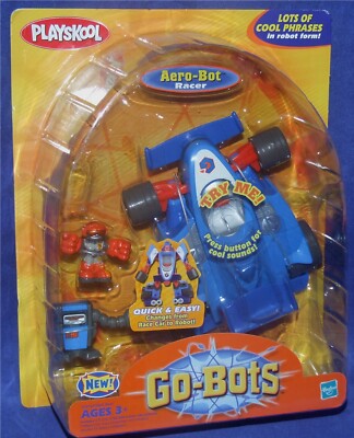 Go-Bots AERO-BOT RACER Electronic PLAYSKOOL Robot New Factory Sealed ...