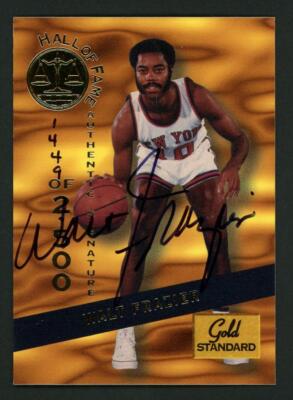 1994 SR Gold Standard WALT FRAZIER certified autograph card - KNICKS ...