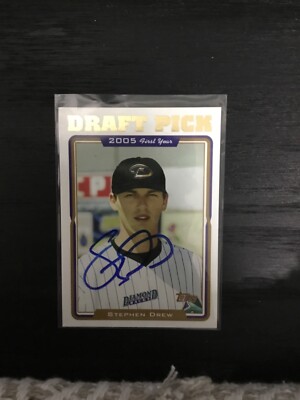 2005 Topps Updates & Highlights Stephen Drew RC Diamondbacks #UH311 IP ...