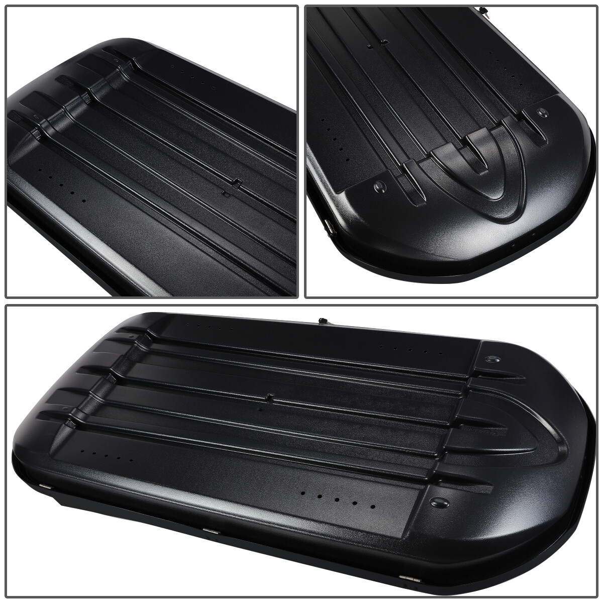 FOR 2005-2010 HONDA ODYSSEY ROOF RAIL CROSS BAR+CARGO BOX BAGGAGE ...