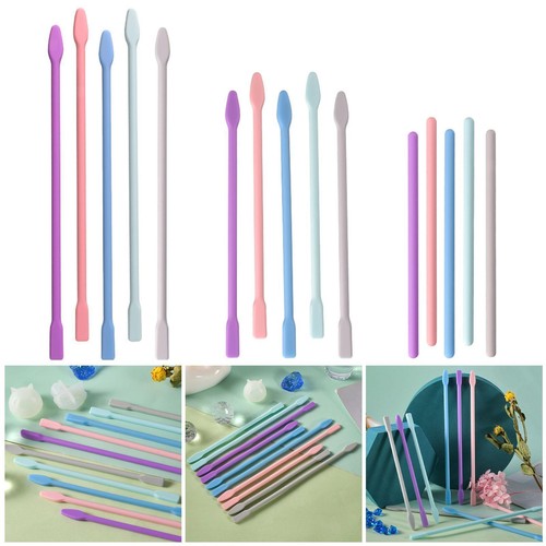 5Pcs Reusable Stirring Sticks Long Facial Mixing Sticks DIY Crafts ...