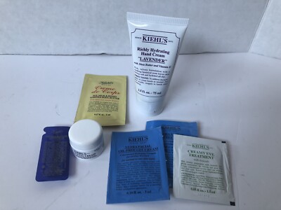 KIEHL'S Lot Of Deluxe Samples - Hand Lotion, Cream, Recovery ...
