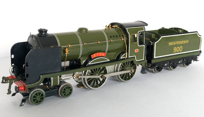 O Gauge HORNBY SERIES No. 4 Eton Locomotive Southern 900 - 3 Rail ...