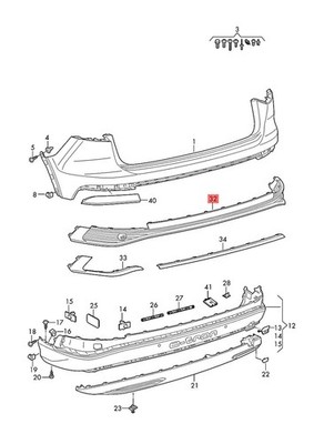 Genuine AUDI Q4 e-tron F4B F4N Trim 89A807833A9B9 | eBay