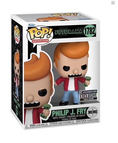 Futurama Philip J. Fry Meme Funko Pop! Vinyl Figure #1782 | eBay
