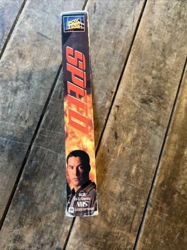 Vintage 1994 SPEED staring Keanu Reeves & Sandra Bullock - VHS Movie ...