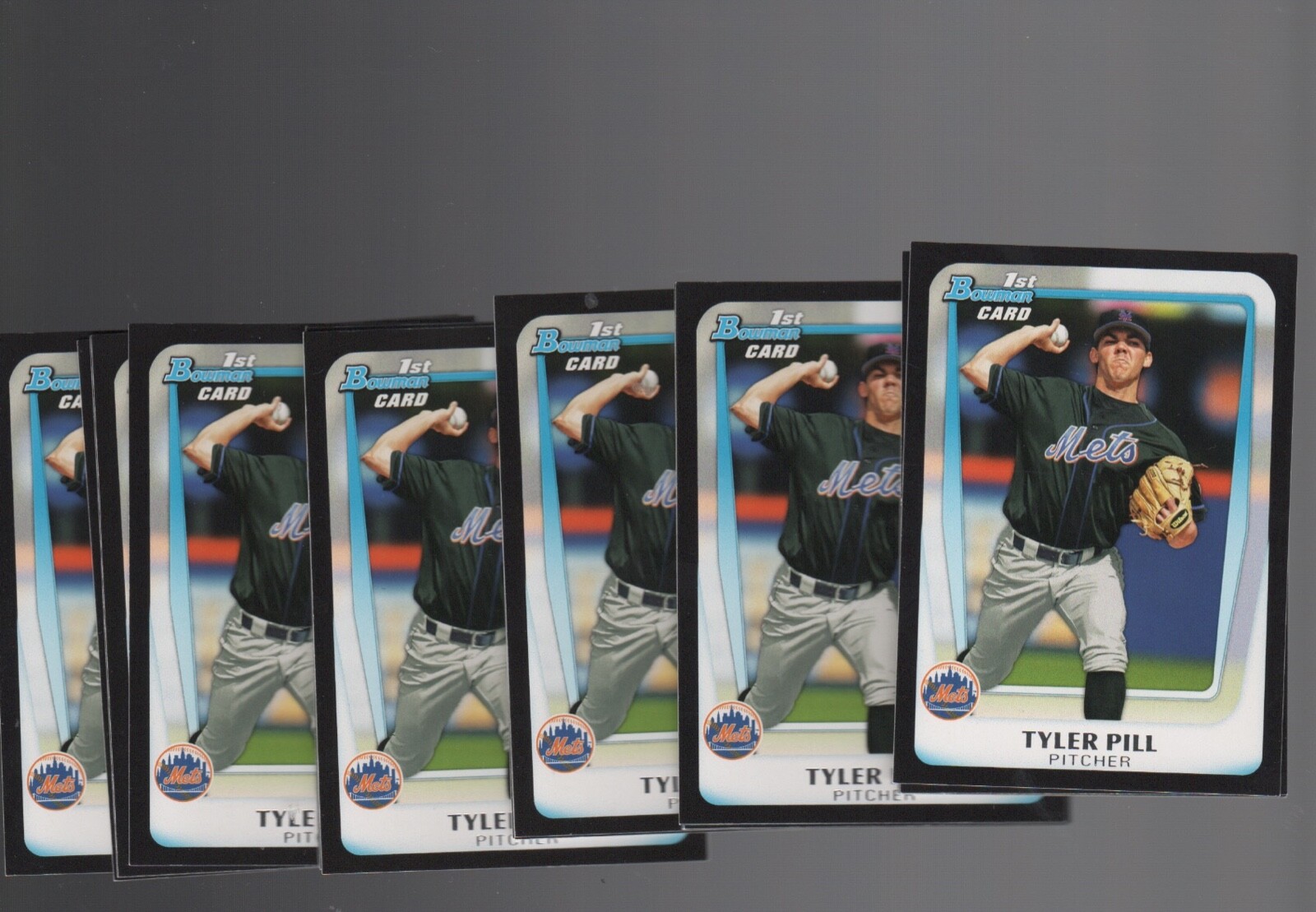 (49) COUNT LOT TYLER PILL 2011 BOWMAN DRAFT PICKS AND PROSPECTS CARD # ...