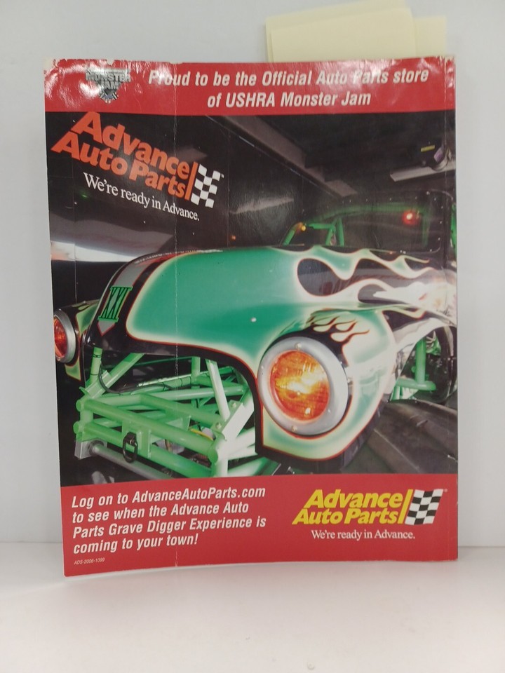 MONSTER JAM 2007 Official Souvenir YEARBOOK with 5 AUTOGRAPHS | eBay