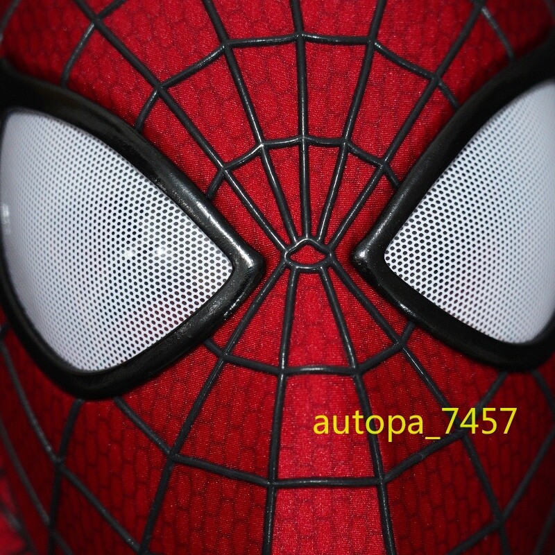 The Amazing Spiderman 2 Cosplay Mask Halloween Party Spider-man Prop ...