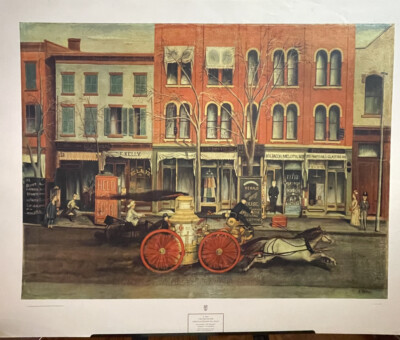 'THE FIRE ENGINE' by E. Opper NYGS 1946 Art Print | eBay