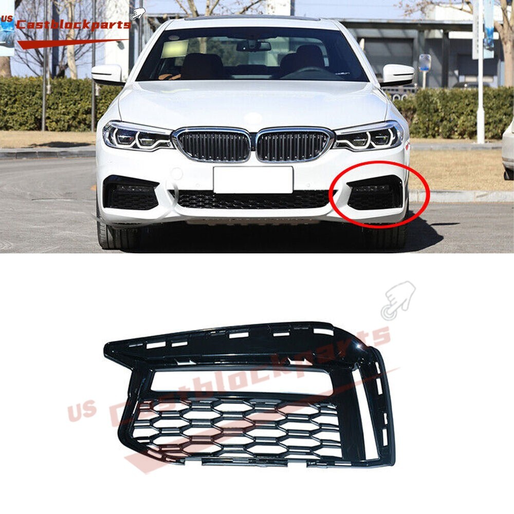 For 2018-2020 BMW 5 Series G38 M Sport Fog Light Cover Grille Left ...