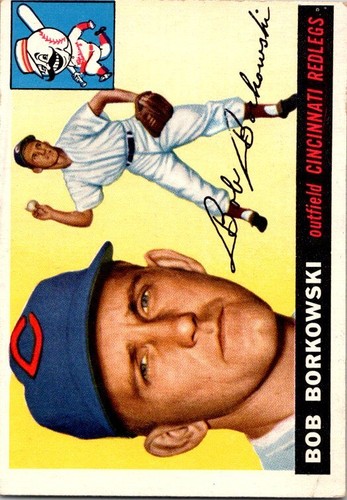 1955 Topps #74 Bob Borkowski baseball card 7CCCC | eBay