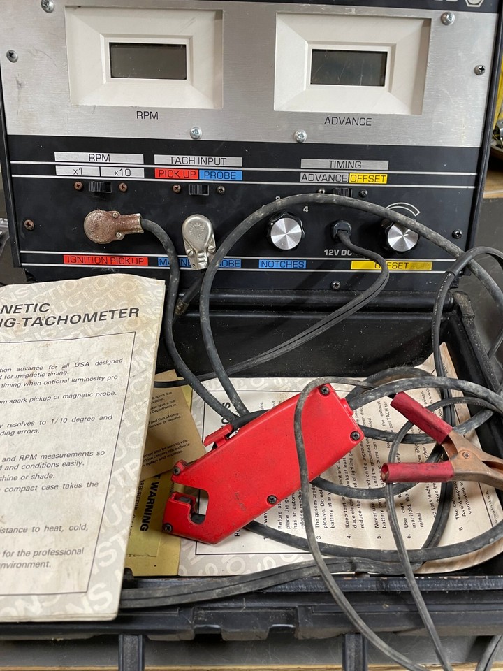 Automotive tools electronic Magnetic timing and rpm | eBay