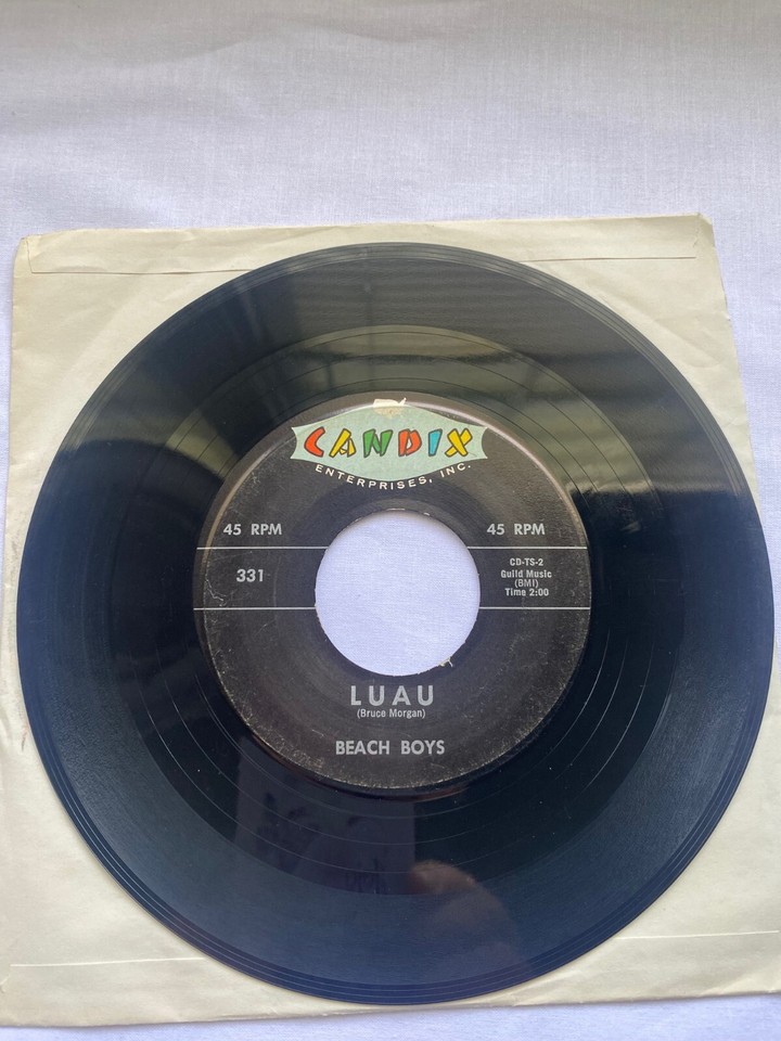 Beach Boys #331 Candix 45 Record Surfin/Luau | eBay