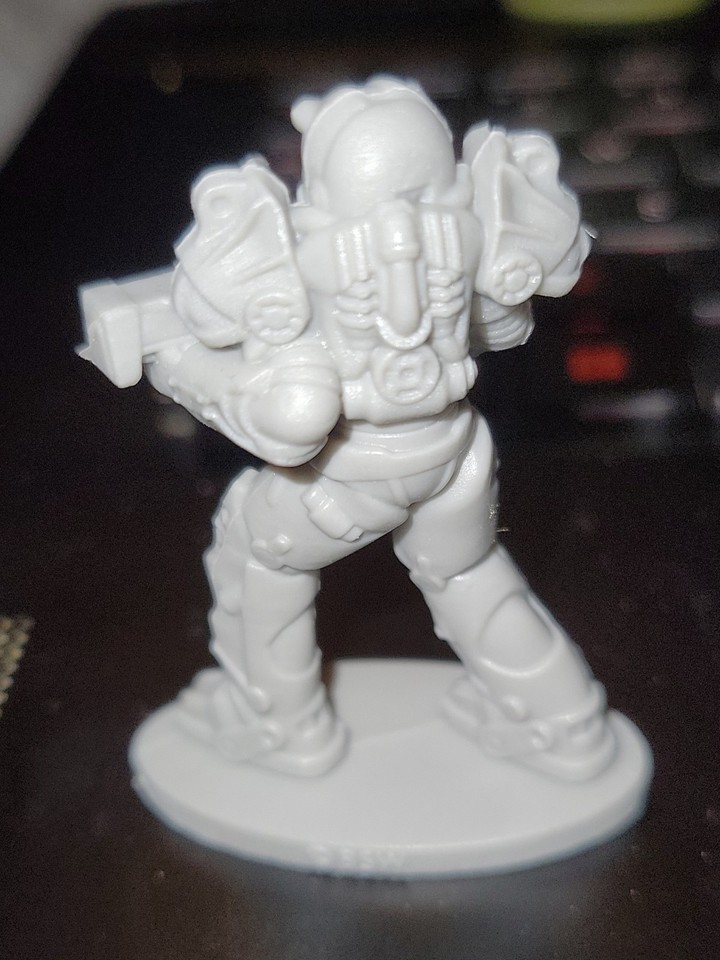 Fallout Nanoforce Series 1 Army Builder Figure T-60 Power Armor A | eBay