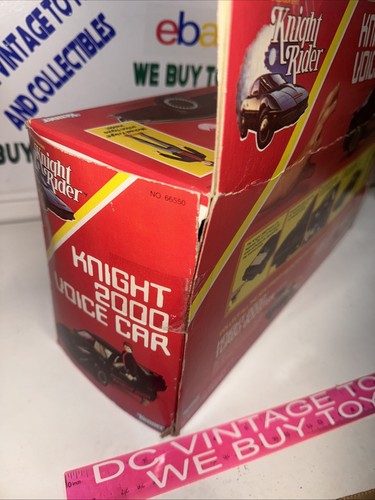 Vintage Kenner Knight Rider Knight 2000 Talking KITT Voice Car 1983 NOT ...