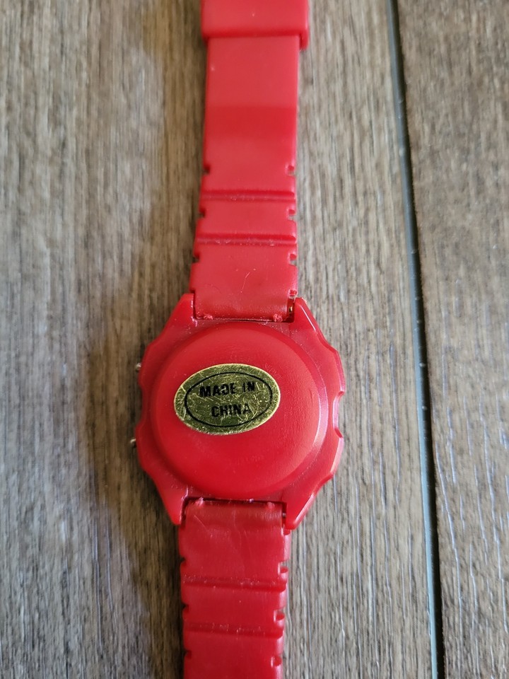 Casio G Shock Digital Men’s Watch Red Protection General Water 200m ...