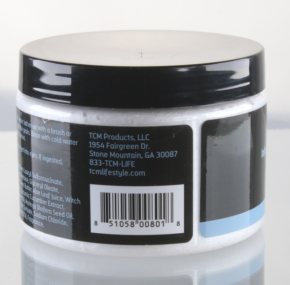 TCM Shave Cream 12oz Infused with Moringa Oil & Sunflower Seed Oil ...