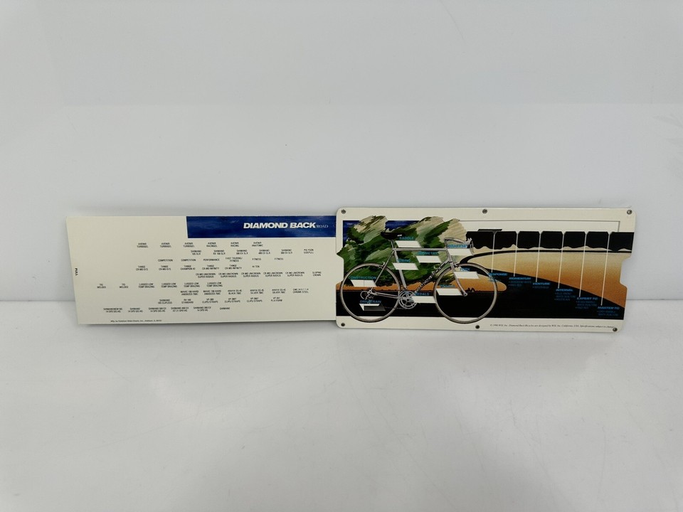 Vintage 1990 Diamondback MTB & Road Consumer Catalog Brochure USA HTF ...