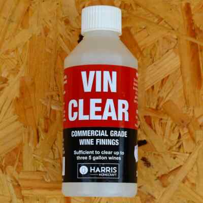 VinClear Wine Finings - Isinglass Liquid 240ml - Treats up to 72L ...
