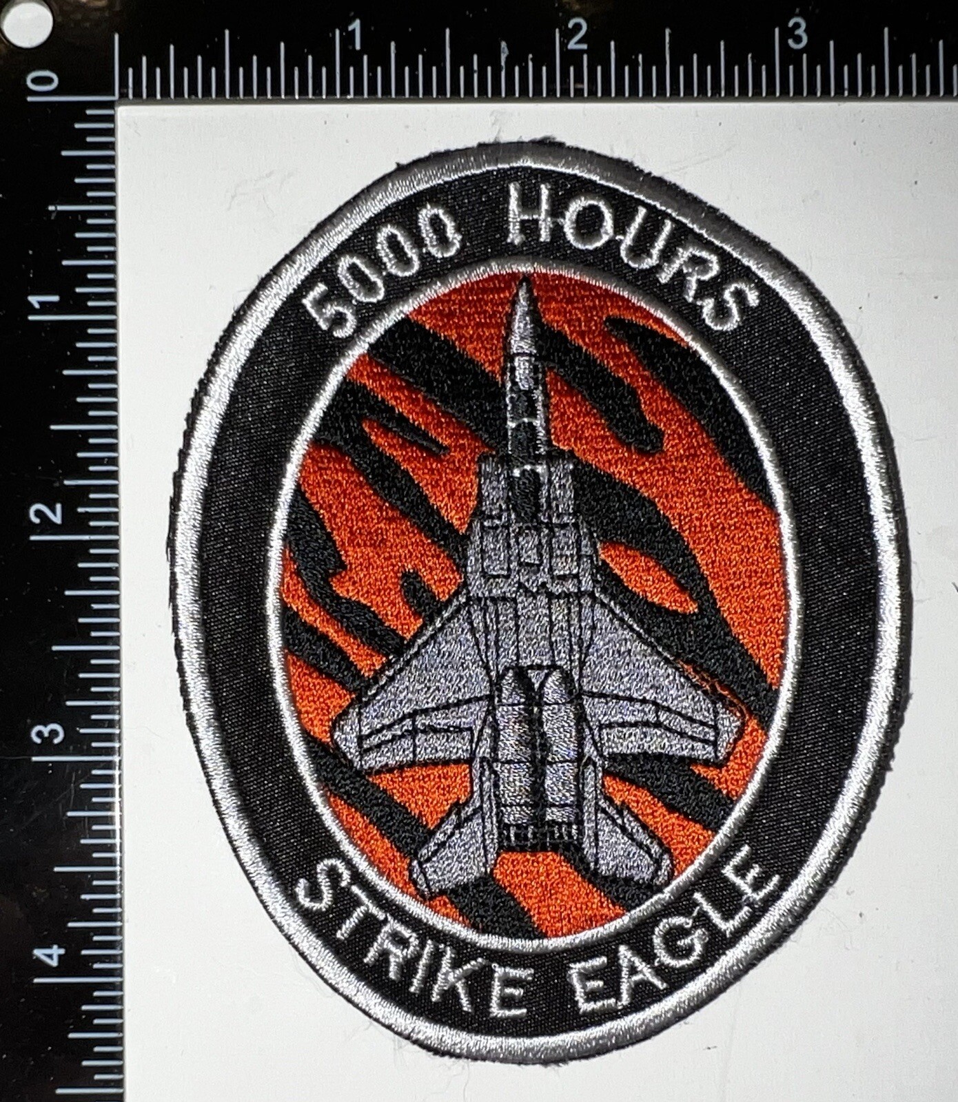 USAF 391st Fighter Squadron 5000 Hours Strike Eagle Patch | eBay