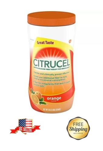 Citrucel Fiber Therapy Powder for Occasional Constipation Relief ...