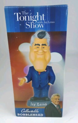 Jay Leno Bobblehead Audience Giveaway The Tonight Show NBC Comedian ...