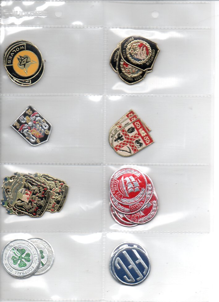 1970s ESSO Foil Football Badges All Unused - Choose The Ones You Need ...