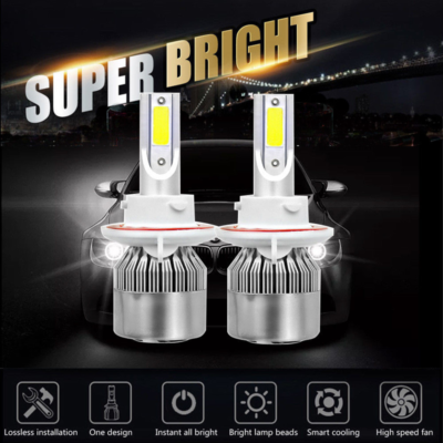 Polaris Ranger RZR General LED Head Light Replacement Bulb Kit 2-Pack ...
