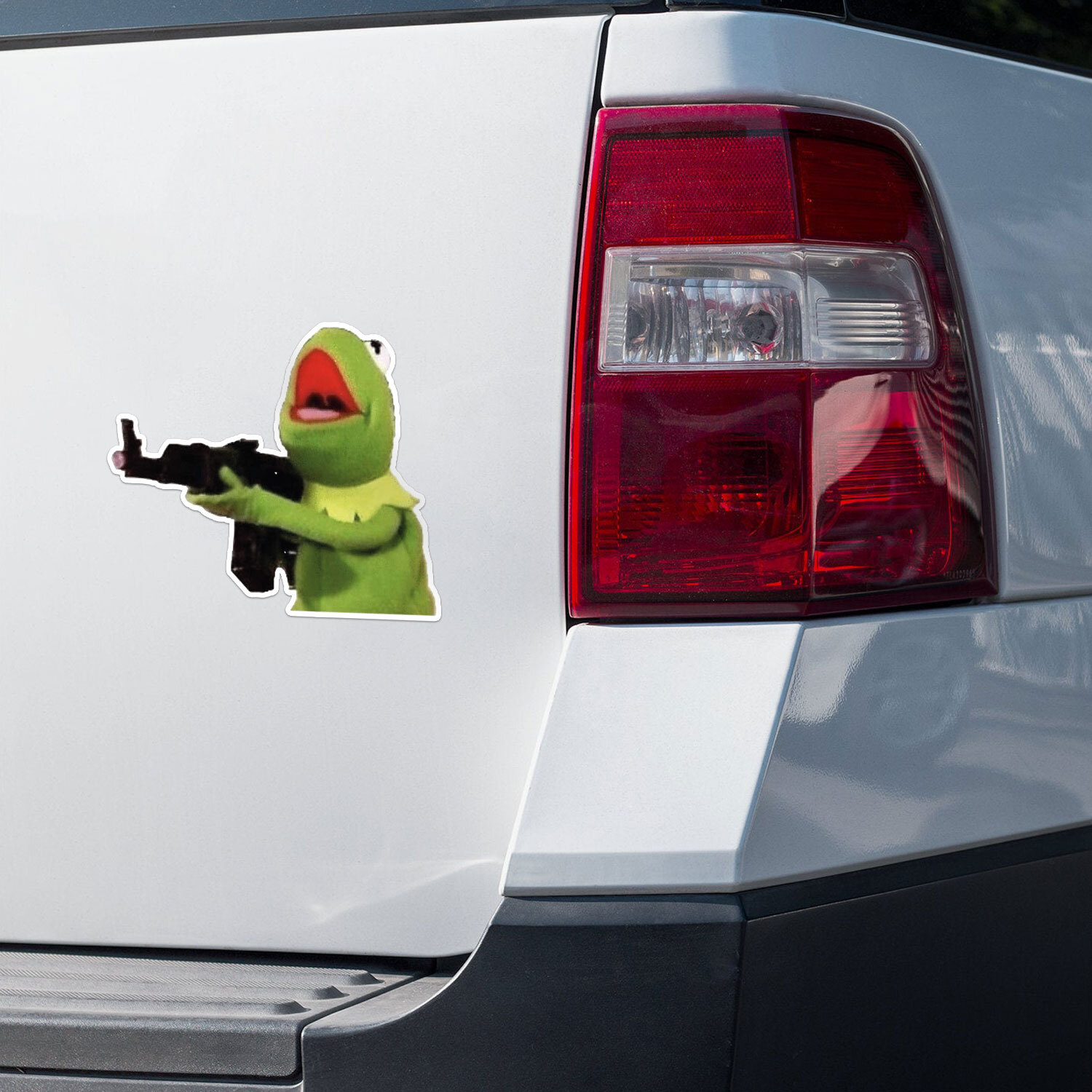 Shooter Kermit Sticker Vinyl Car Bumper Decal | eBay