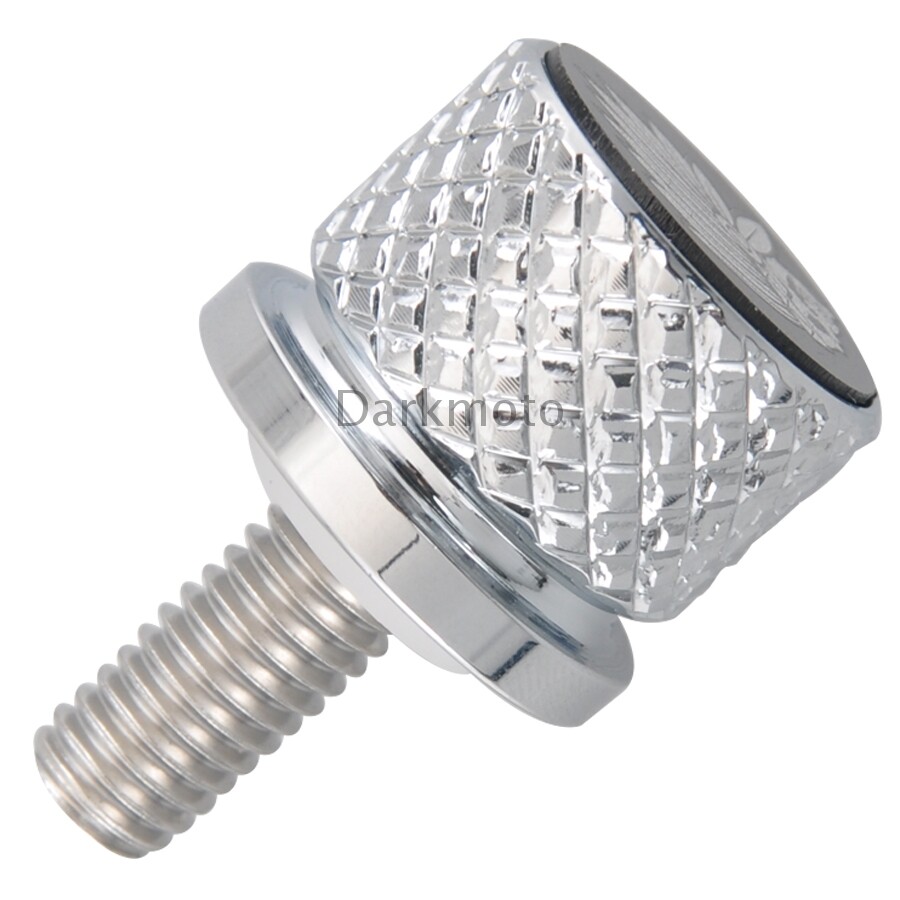 Chrome Billet Aluminum Hard Anodized Rear Seat Bolt Screw For Indian ...