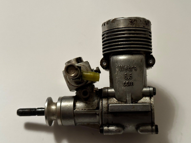 Webra .40 6.5cc 2 Two Stroke RC Remote Control Nitro Airplane Engine ...