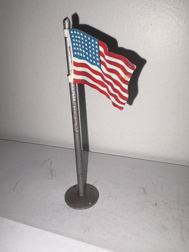 Marx American 48 Star Tin Flag. Original Flag But Pole Is Not | eBay