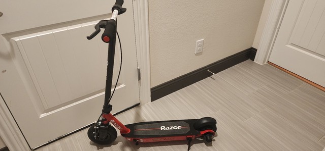 Razor E195 Kick Electric Scooter, Red - 82400957 for sale online | eBay