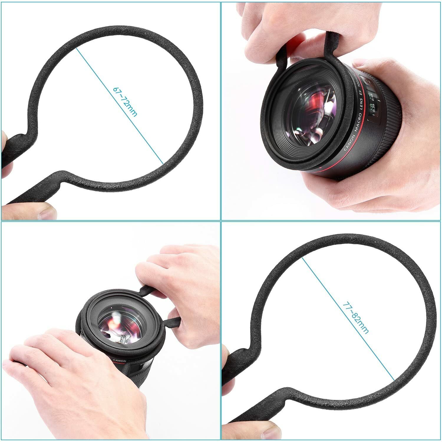 Neewer 4 Packs Camera Lens Filter Wrench Kit (67-72mm+77-82mm) | eBay