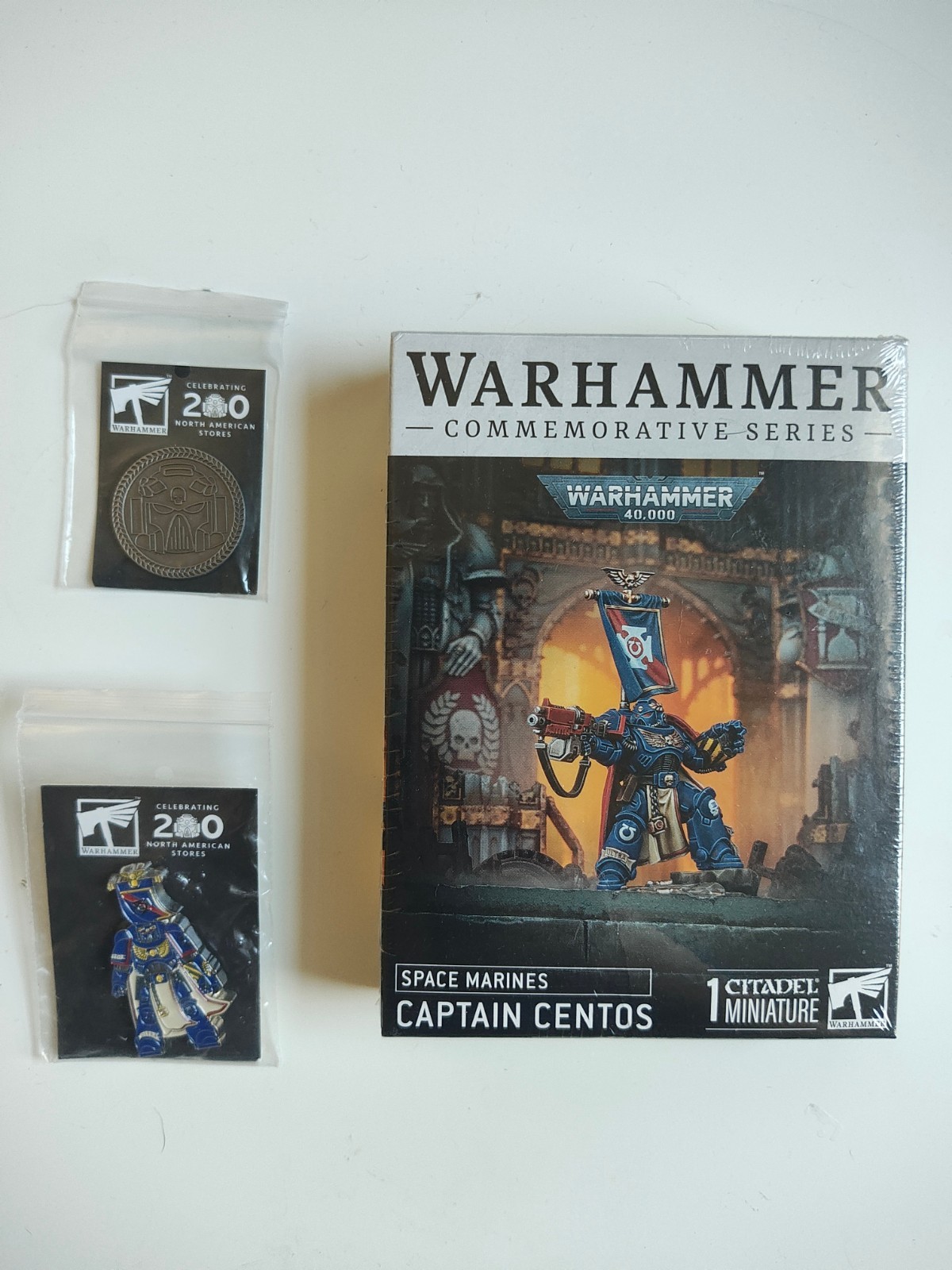 Captain Centos Commemorative Series Warhammer 40K Games Workshop, Pin ...