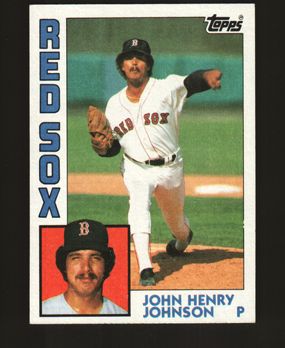 1984 Topps Baseball #419 - John Henry Johnson - Boston Red Sox 84-1742 ...
