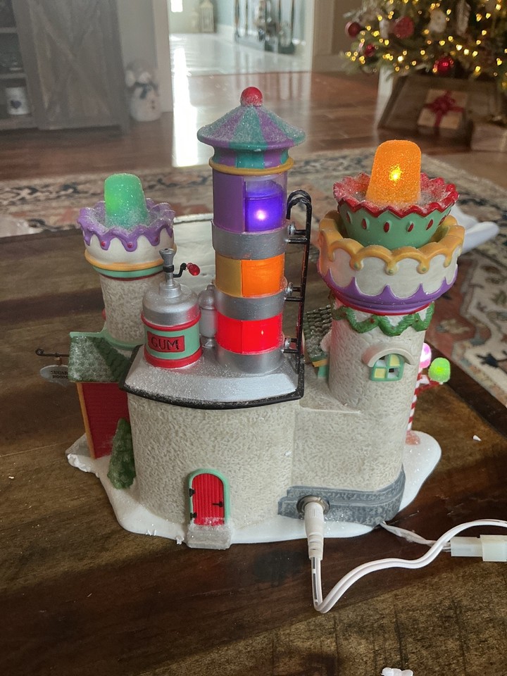 Vintage 2004 Department 56 North Pole Animated Yummy Gummy Gumdrop ...