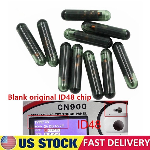 10PCS ID48 Chip 48 Transponder Chip Car Key Chip For XHORSE VVDI Key ...