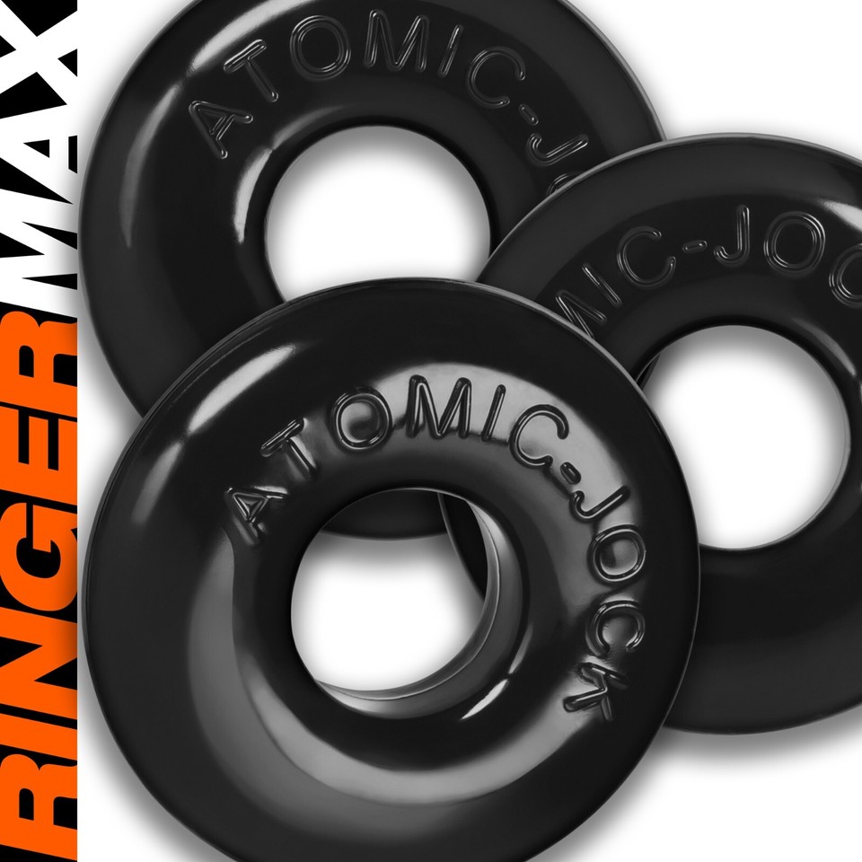 Oxballs Ringer MAX Cock Ring🍯Male ATOMIC JOCK Stay Hard Penis 3-Pack ...